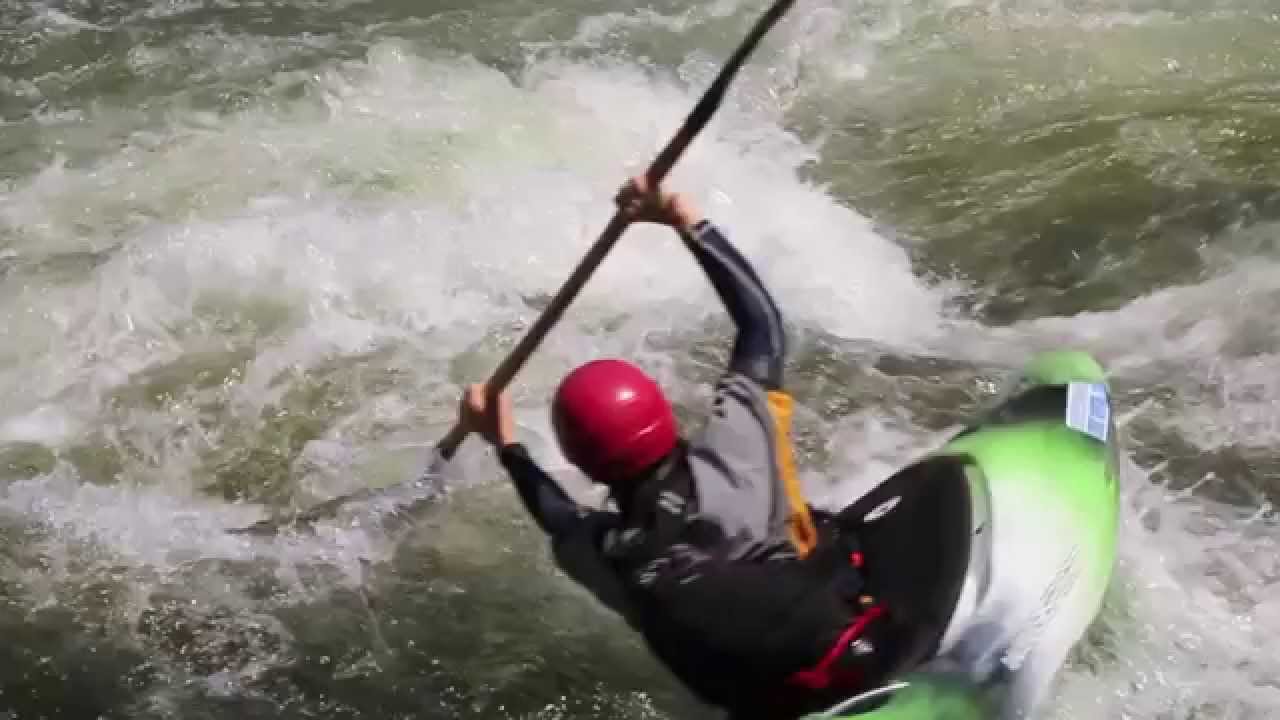 White Water Kayaking How To: Eddy Turns - YouTube