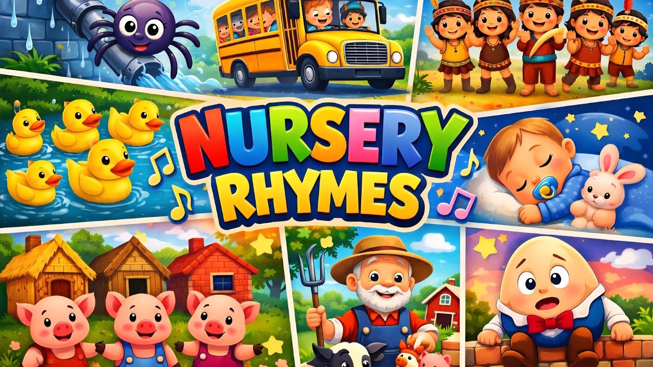 ⭐ Ultimate Nursery Rhymes Collection | Songs for Kids, Toddlers ...