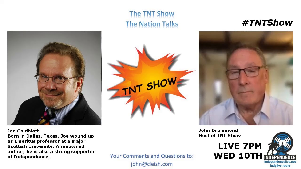 TNT show #005: interview with Prof Joe Goldblatt - YouTube