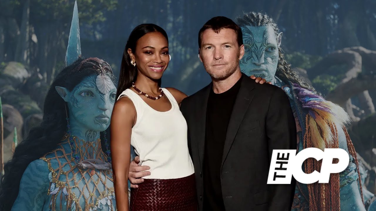 Avatar The Way of Water | Sam Worthington, Zoe Saldana React to Golden ...