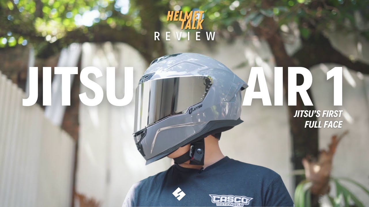 Helmet Talk - Full Review Jitsu Air 1 - Helm Full Face Pertama Jitsu ...