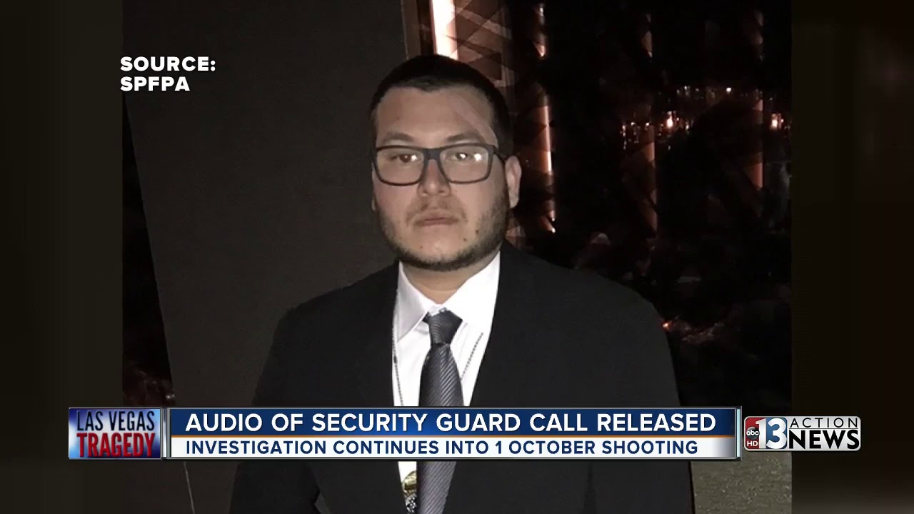 Audio of security guard call released - YouTube