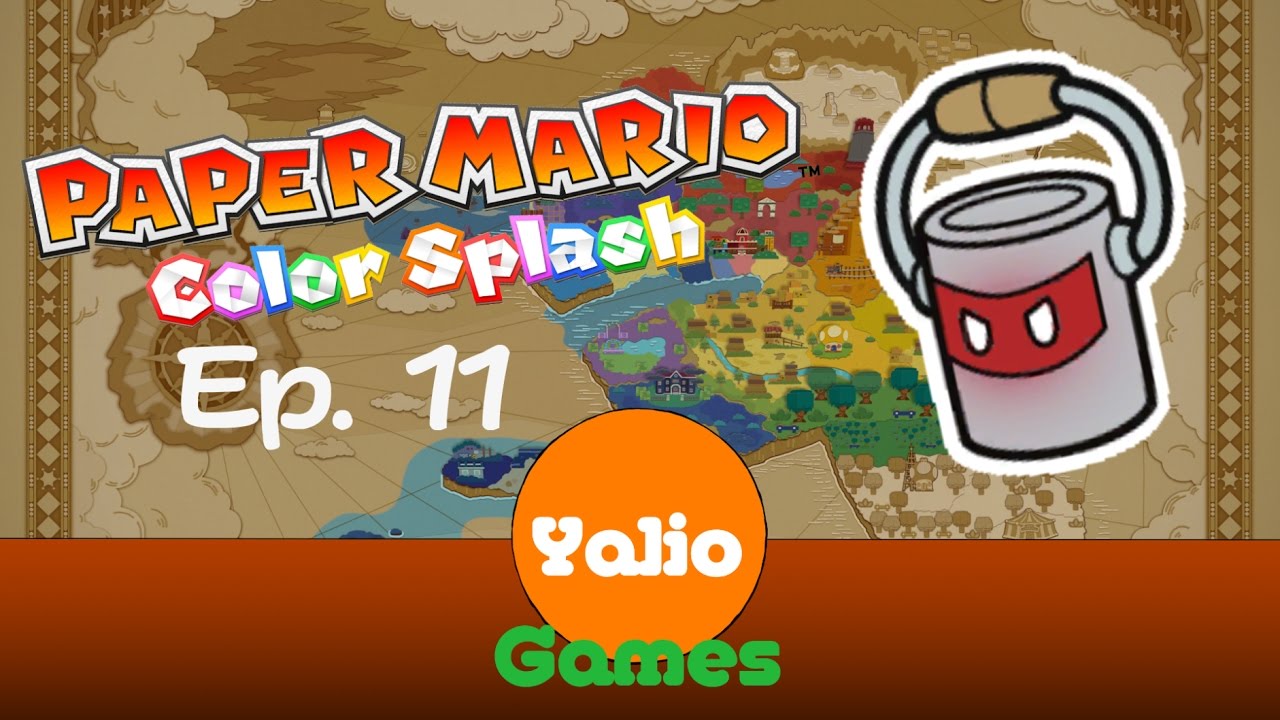 Paper Mario: Color Splash Ep.11- Opening the Gate - YouTube