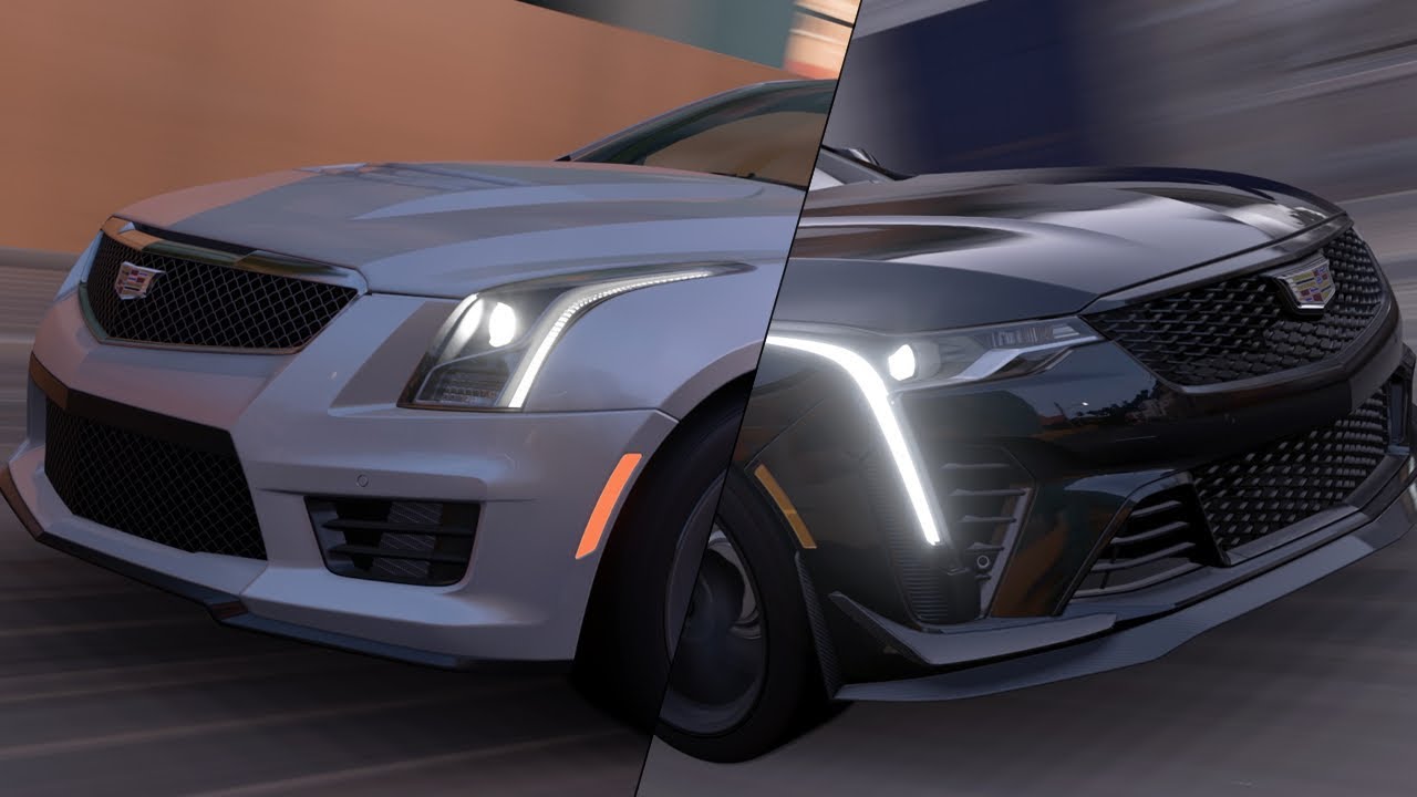 FH5 (Series X|S) - ATS-V v CT4-V Blackwing - Tunnel Run - YouTube