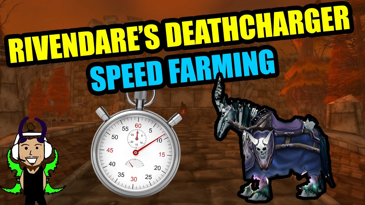 Rivendare's Deathcharger WoW Mount Speed Farming Guide - YouTube