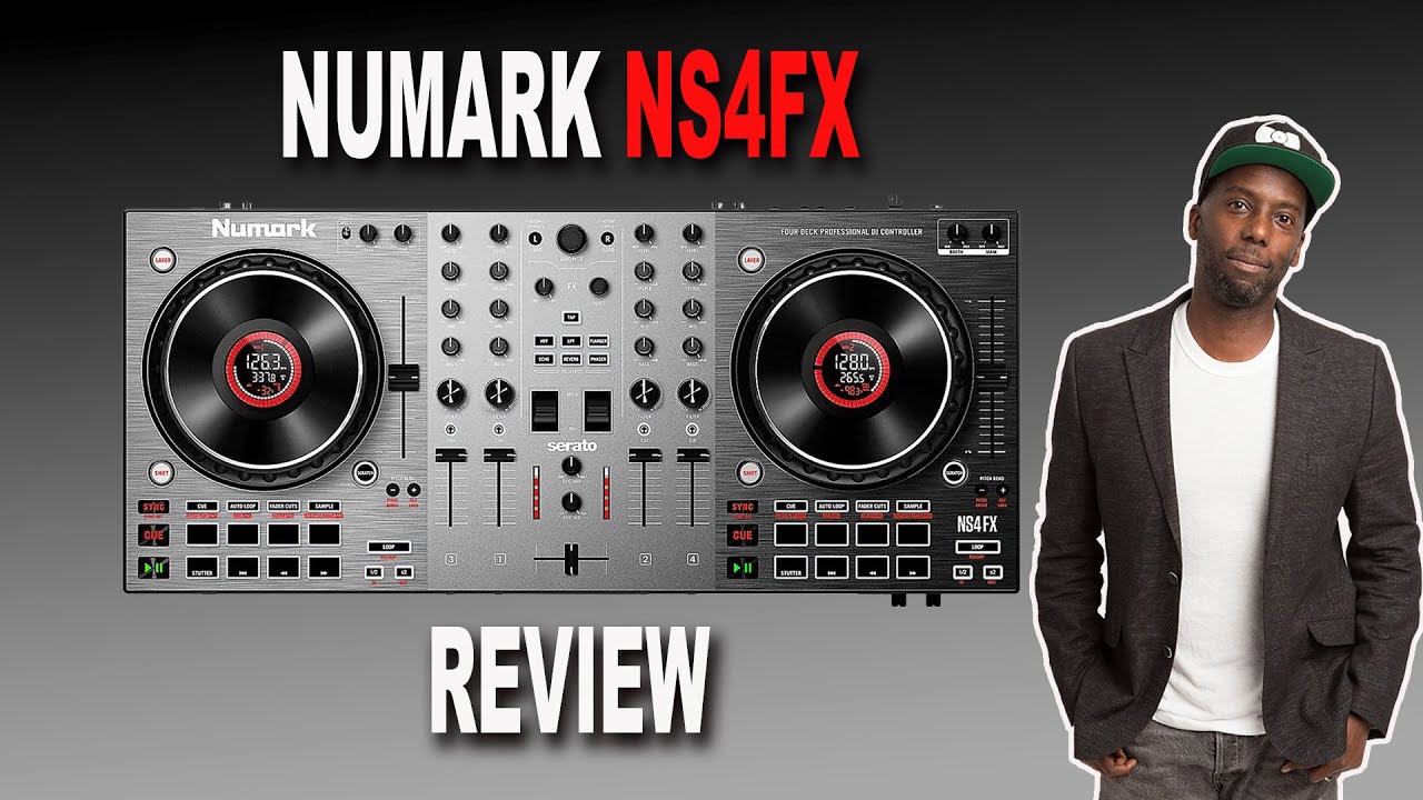 Numark NS4FX Review - Good Mixer, Questionable Mics - YouTube