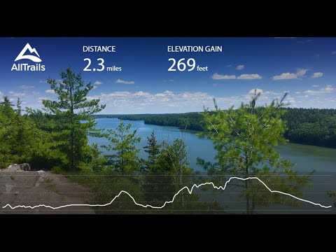Hiking Cliff Trail Harpswell, Maine - YouTube