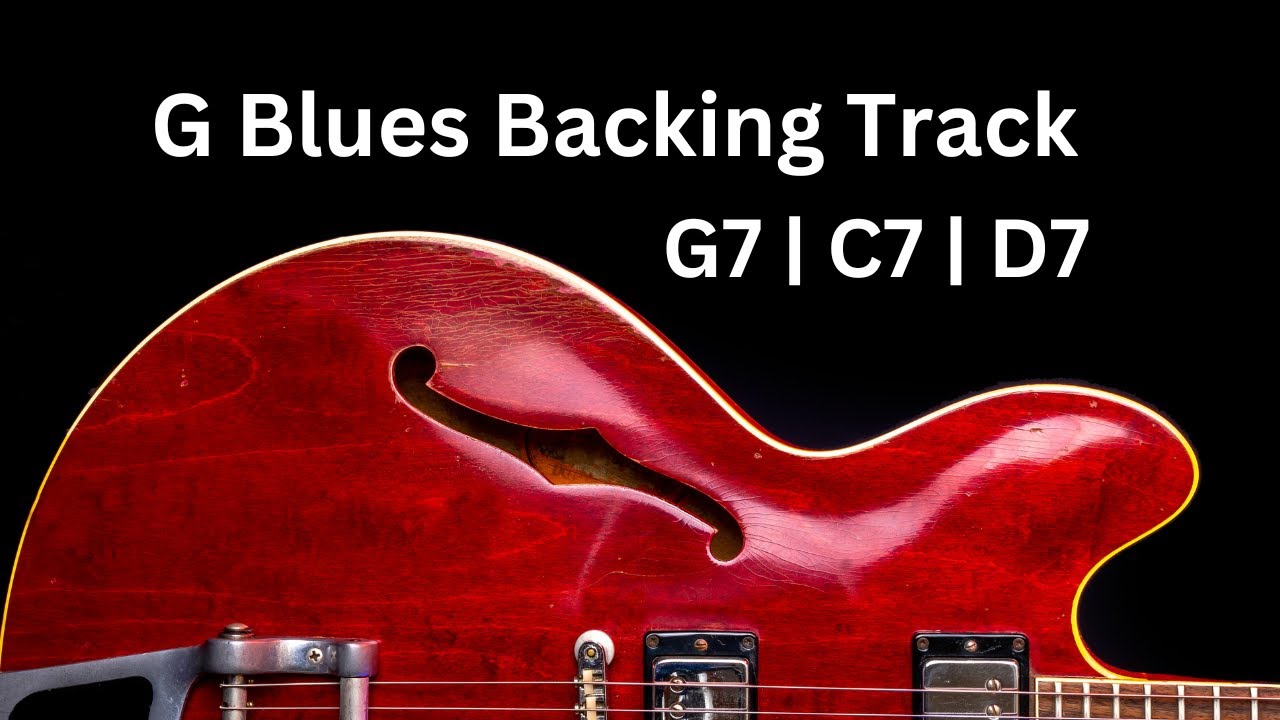 Blues Track to Play Along With - Blues Backing Track for Guitar in G ...