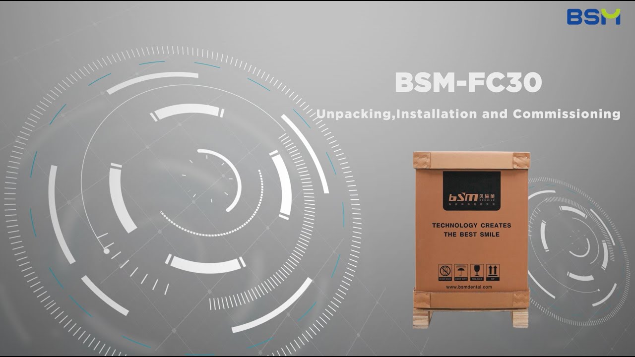 [Sintering] BSM-FC30 Unpacking, Installation & Commissioning Video - YouTube
