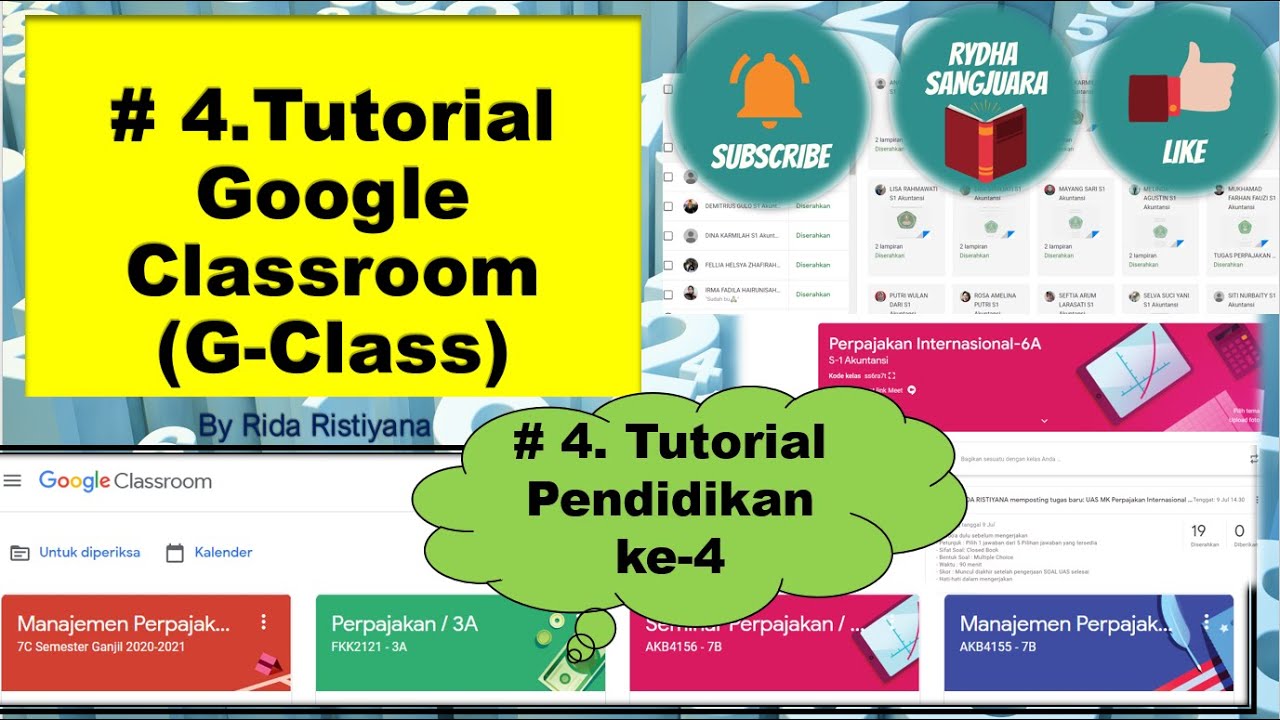 # 4.Tutorial Google Classroom (G-Class) - YouTube
