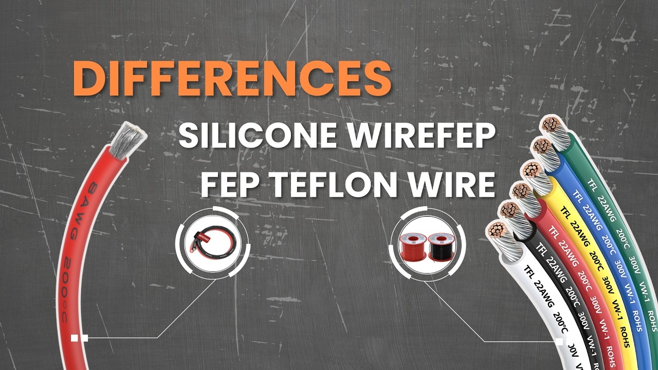 FEP Teflon Wire and Silicone Wire: Which is Better for Your Needs ...