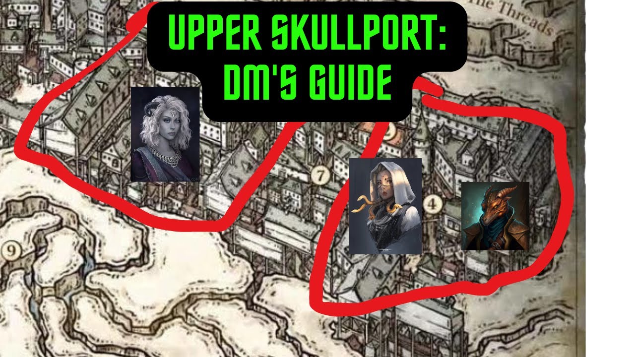 Upper Skullport: All NPCs and Locations #subscribe #dnd5e #dmguide ...