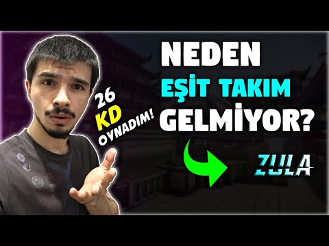 NEDEN RANKLAR EŞİT GELMİYOR? 26 KD İLE OYNADIM! - ZULA