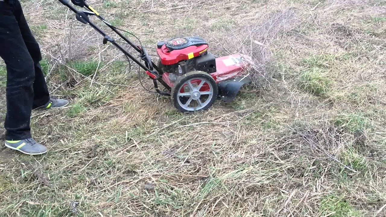 Trimmer pe roti Faworyt NK 350 - YouTube