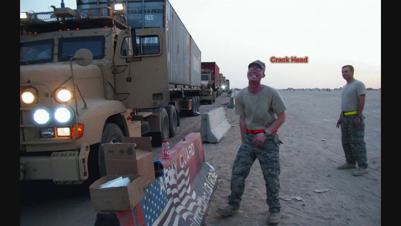 Through the Eyes of LVC II Air Force Convoy Iraq 70th MTD 424 MTD - YouTube