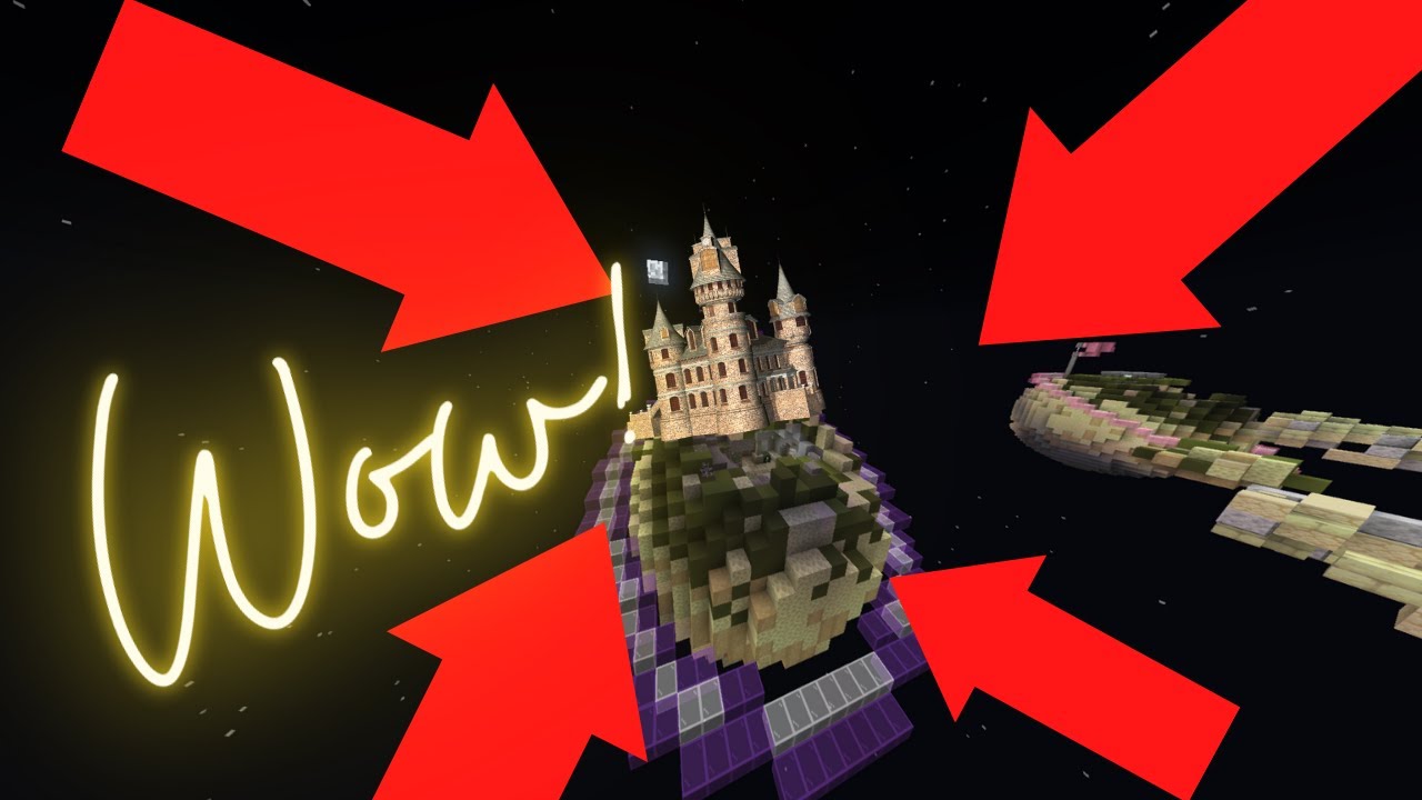 Building A CASTLE in GALAXITE PLANETS! | MCPE/Bedrock - YouTube