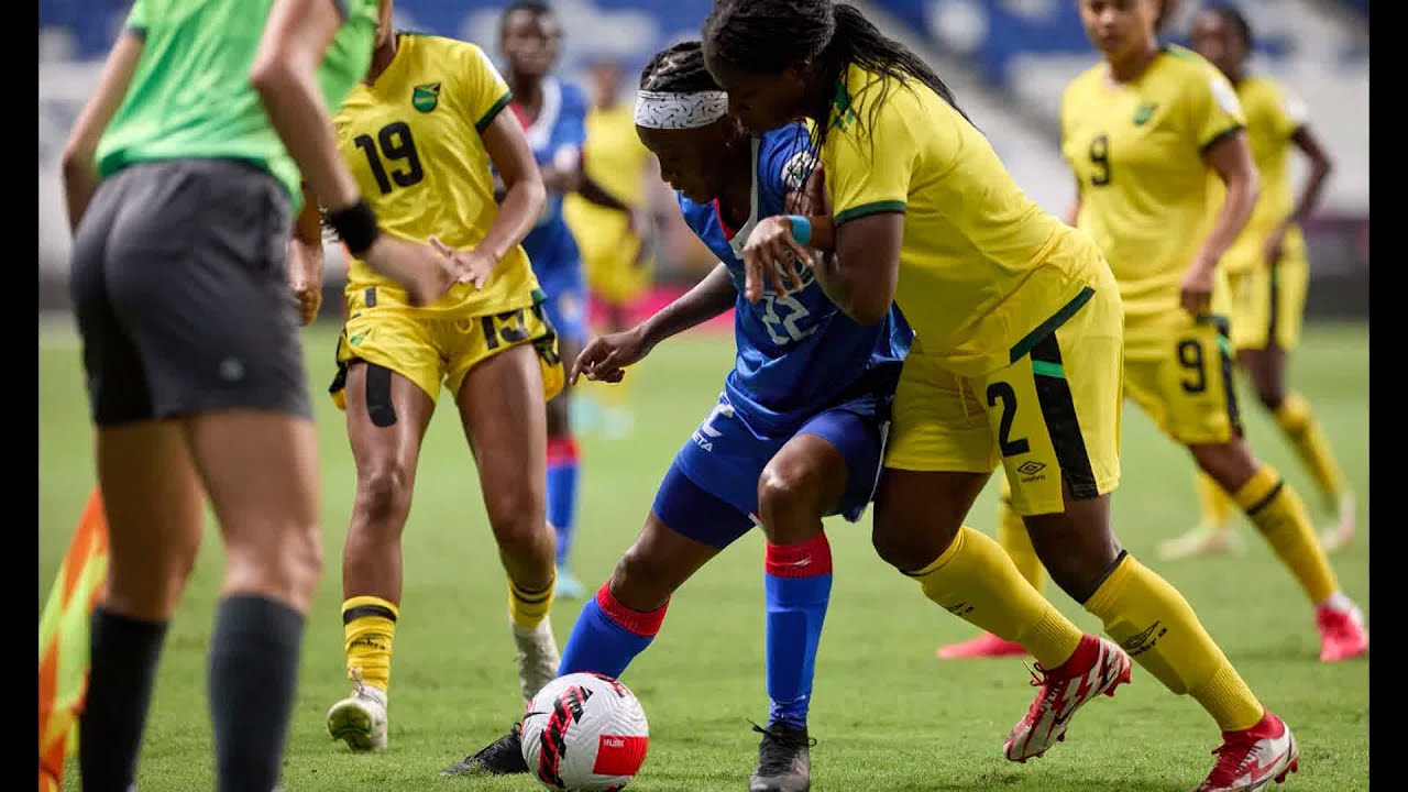 Jamaica Women In World Cup - YouTube