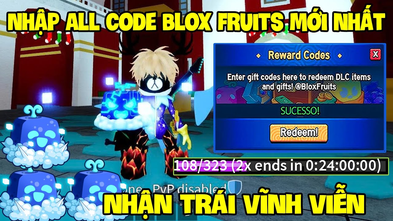 Tổng Hợp 12 Code Blox Fruit x2 Exp Mới Nhất Và 5000 Robux Miễn Phí Còn ...