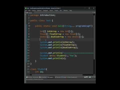 Arrays in java shorts 3 #java #dsa #programmingkt #javacode #shorts #javadevelopment # ...