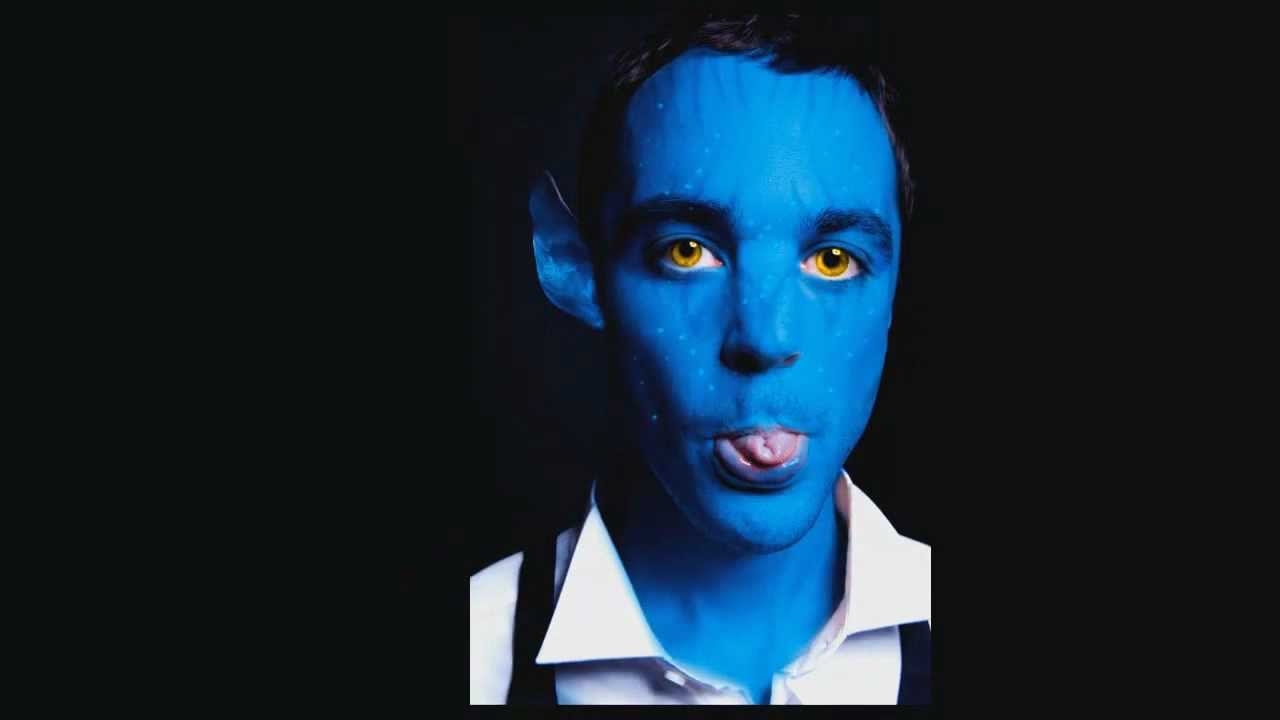 Avatar Sheldon cooper SPEED ART (transformacion photoshop) - YouTube