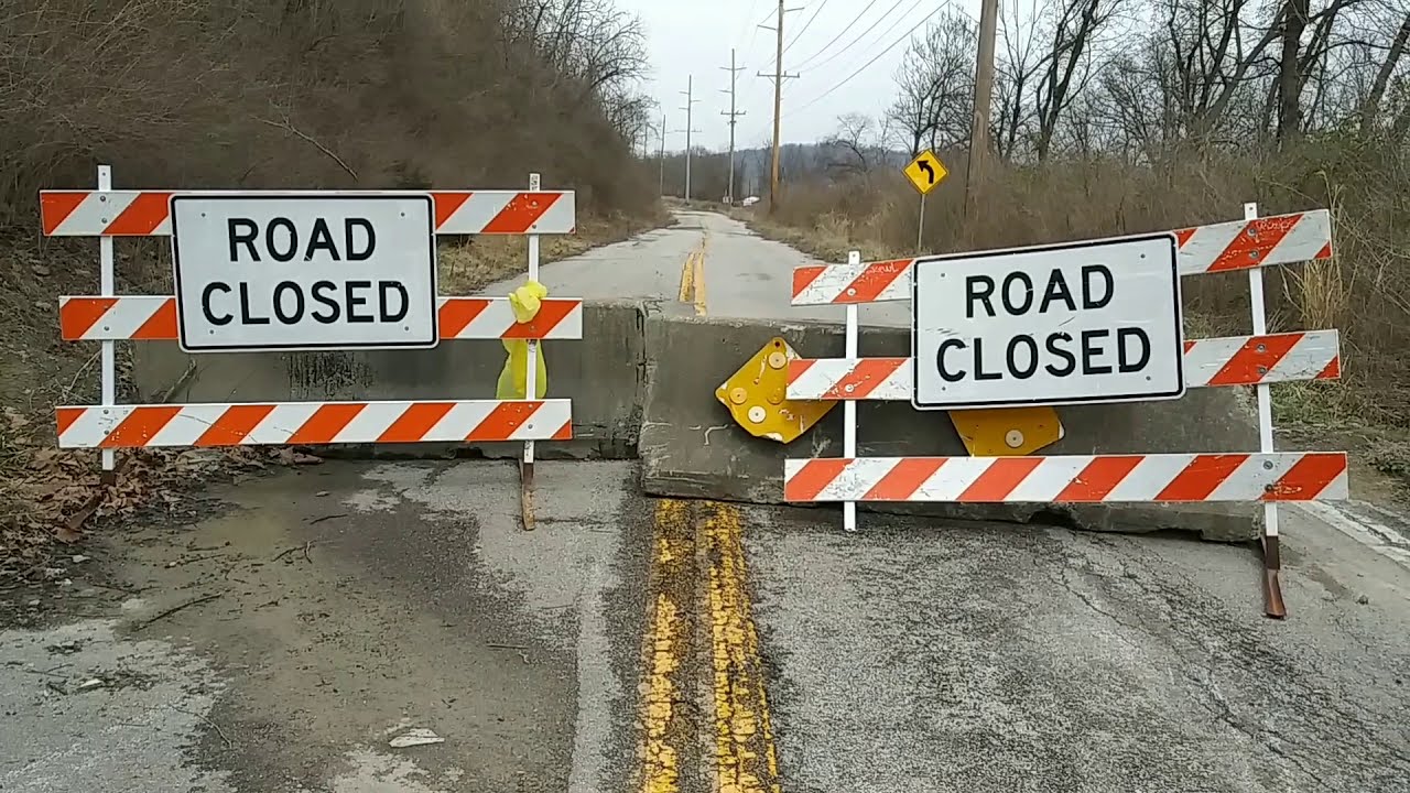 What is on the Abandoned Rt 8 in Ft Thomas KY - YouTube