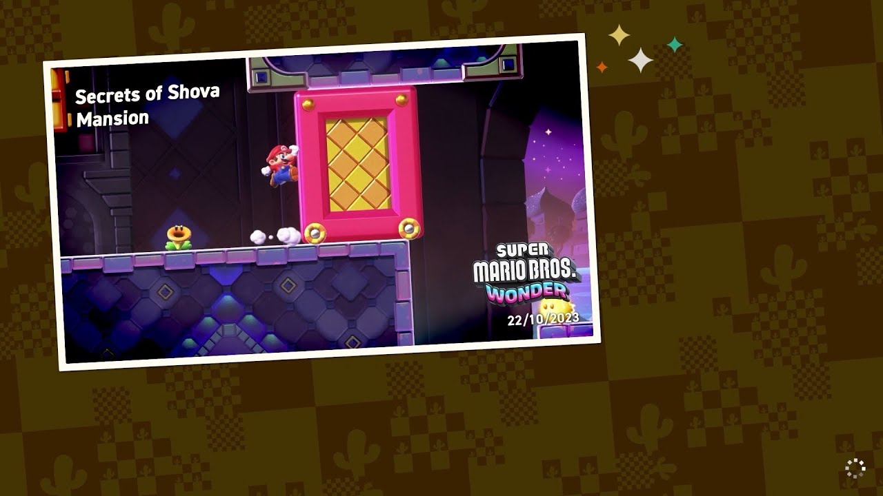 【Super Mario Wonder】Secrets of Shova Mansion - YouTube