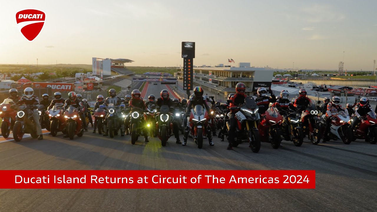 Ducati Island Returns at Circuit of The Americas 2024 - YouTube