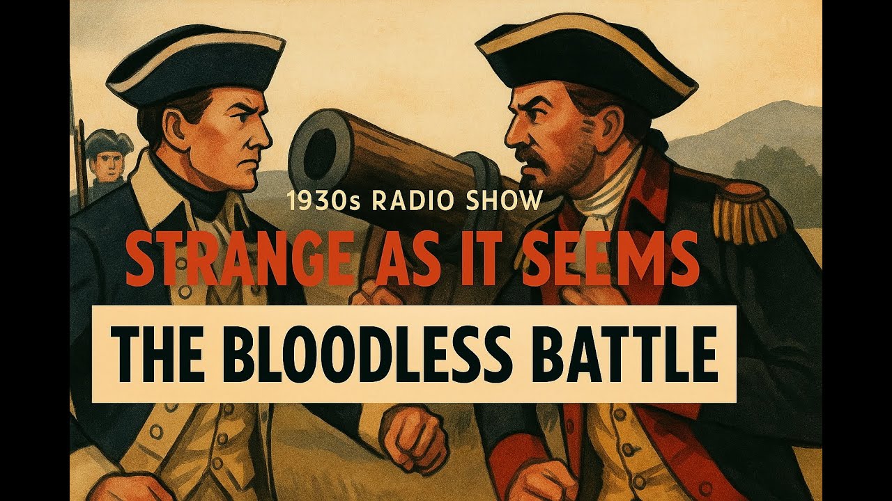 The Bloodless Battle | 1930s Radio Show - YouTube