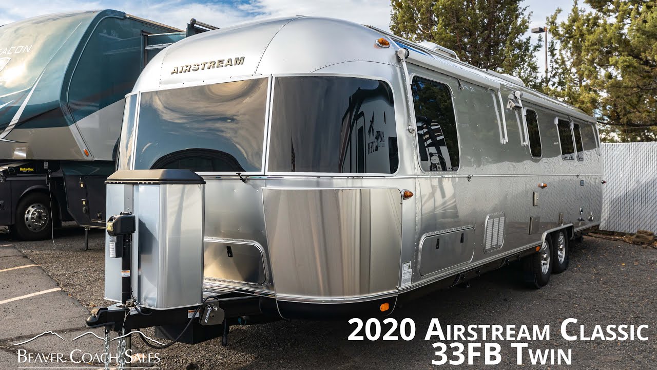 2020 Airstream Classic 33FB Twin - Travel Trailer - YouTube