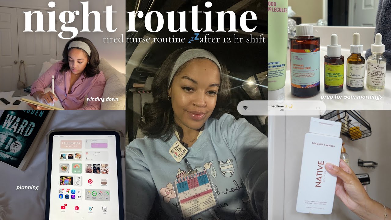 Post-Shift Night Routine 🌙 | How I Recover After a 12 Hour Day Shift as ...