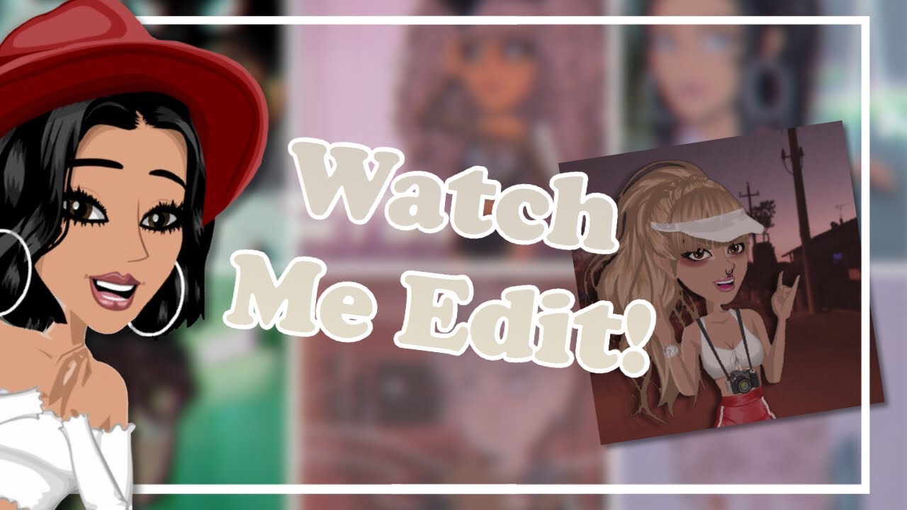 WATCH ME EDIT/ HOW I MAKE MY MSP EDITS! || MARINA PLAYS MSP!! - YouTube