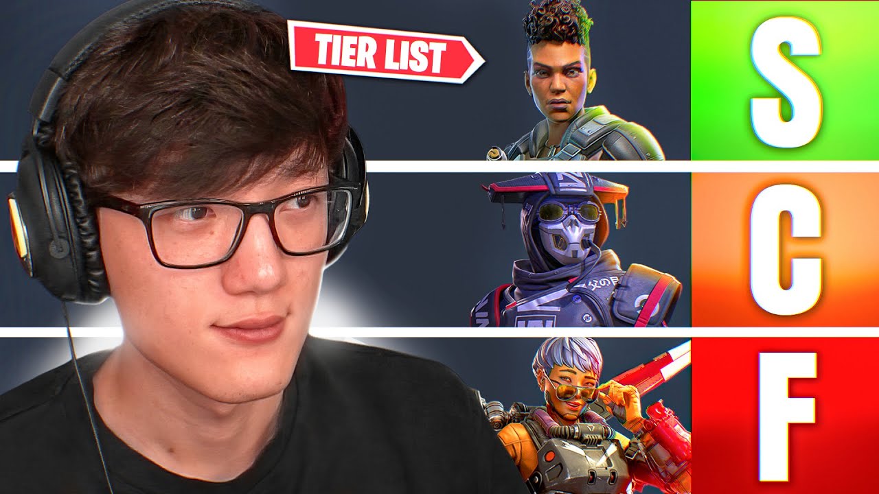 iiTzTimmy Ranks EVERY Apex Legend for Competitive... - YouTube
