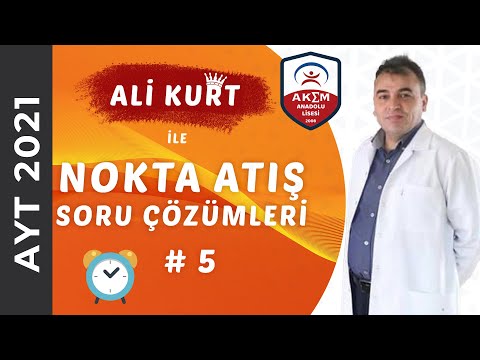 Ali Kurt'tan 2021 AYT Nokta Atış Soru Çözümleri - 5