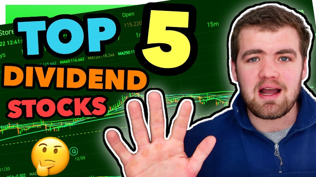 Top 5 Dividend Stocks for 2020 - YouTube