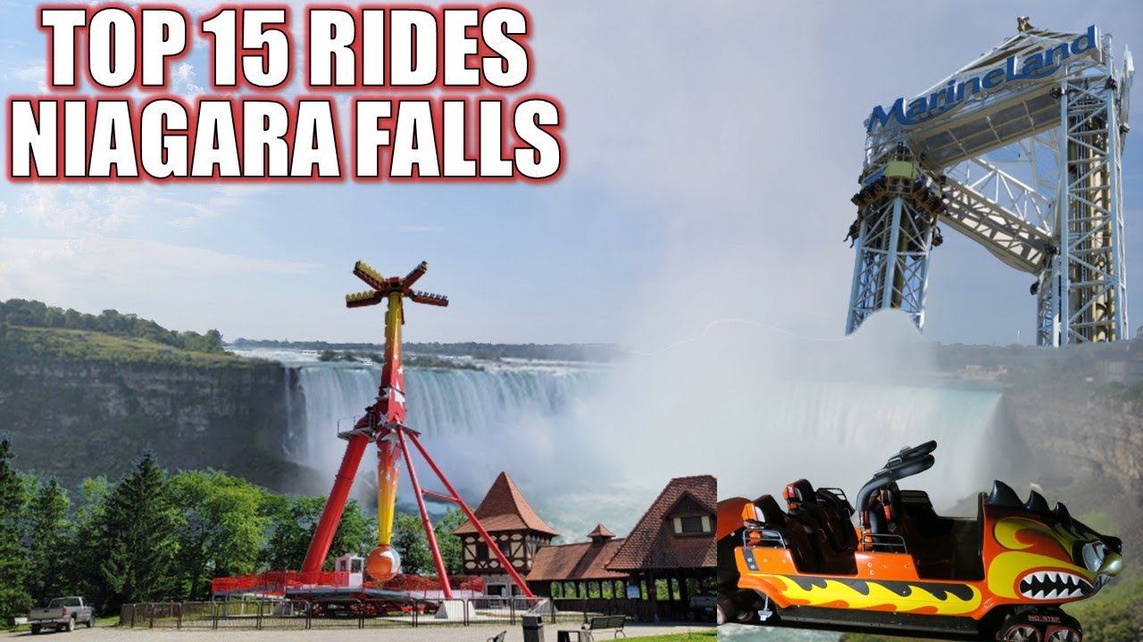 Top 15 Rides at Marineland & Niagara Falls - YouTube