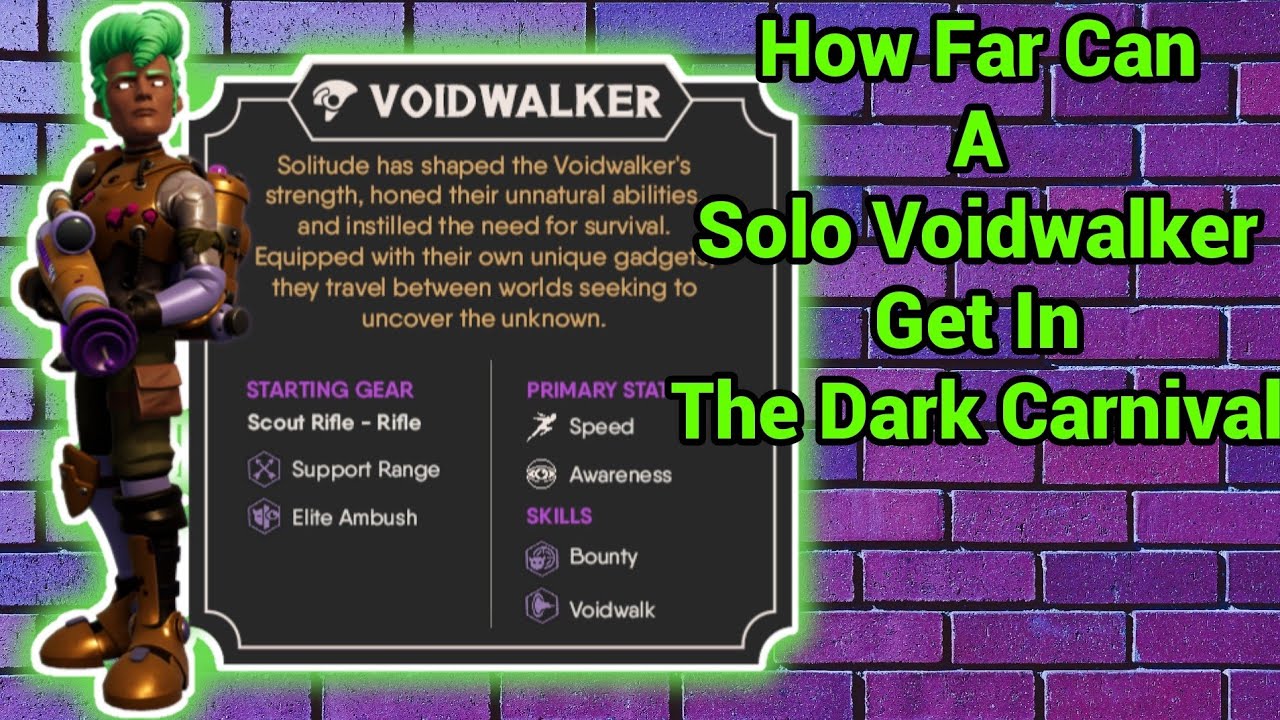 How Far Can a Solo Voidwalker Get In For The King 2 - YouTube