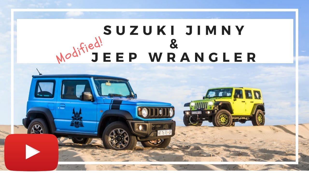 Suzuki Jimny vs (modified) Jeep Wrangler | Manskap - YouTube