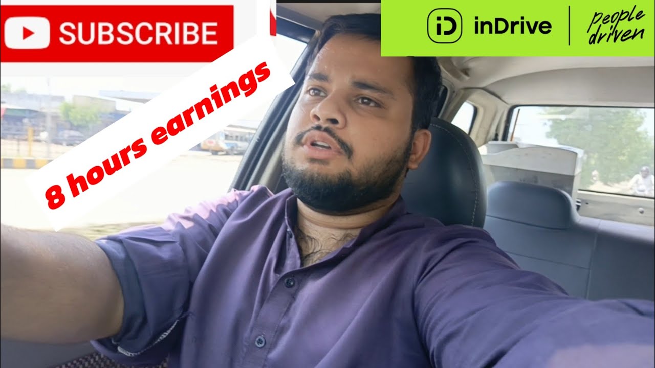 indrive earnings in Lahore Pakistan|| 8 hours earnings|| 31 august||# ...