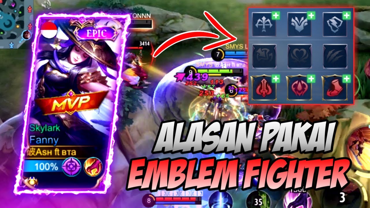INI ALASAN FANNY MASIH PAKAI EMBLEM FIGHTER - SIMAK BAIK BAIK | FANNY ...