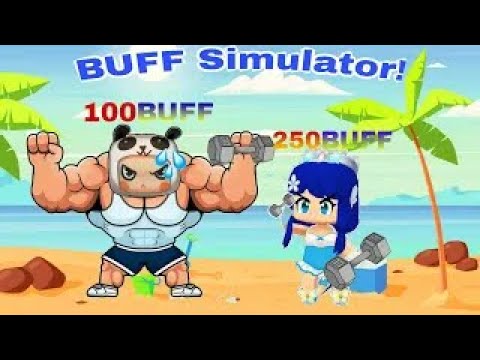Playing BUFF in Mini World Block Art Weighing Simulator! - YouTube