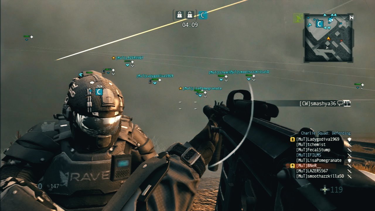 MAG Gameplay: Raven Defend - YouTube