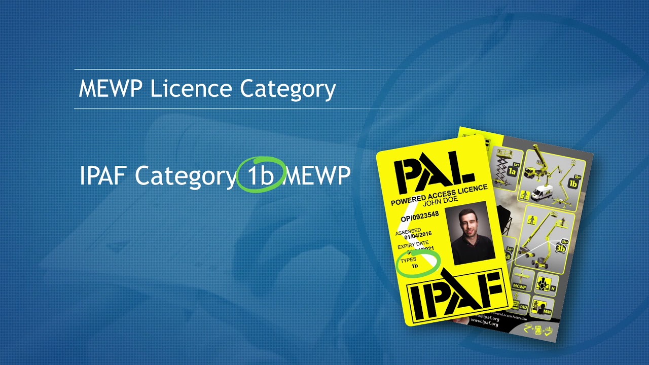 Hinowa - MEWP Licence Category - YouTube