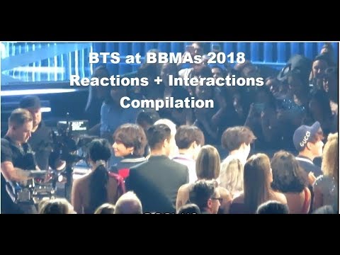 BTS at BBMAs Reactions and Interaction Compilation