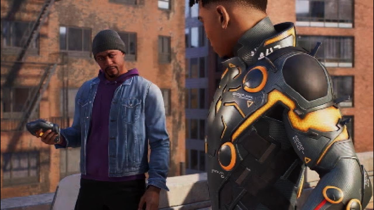 Marvel´s Spider-Man 2 - Miles Reunites With Uncle Aaron - YouTube