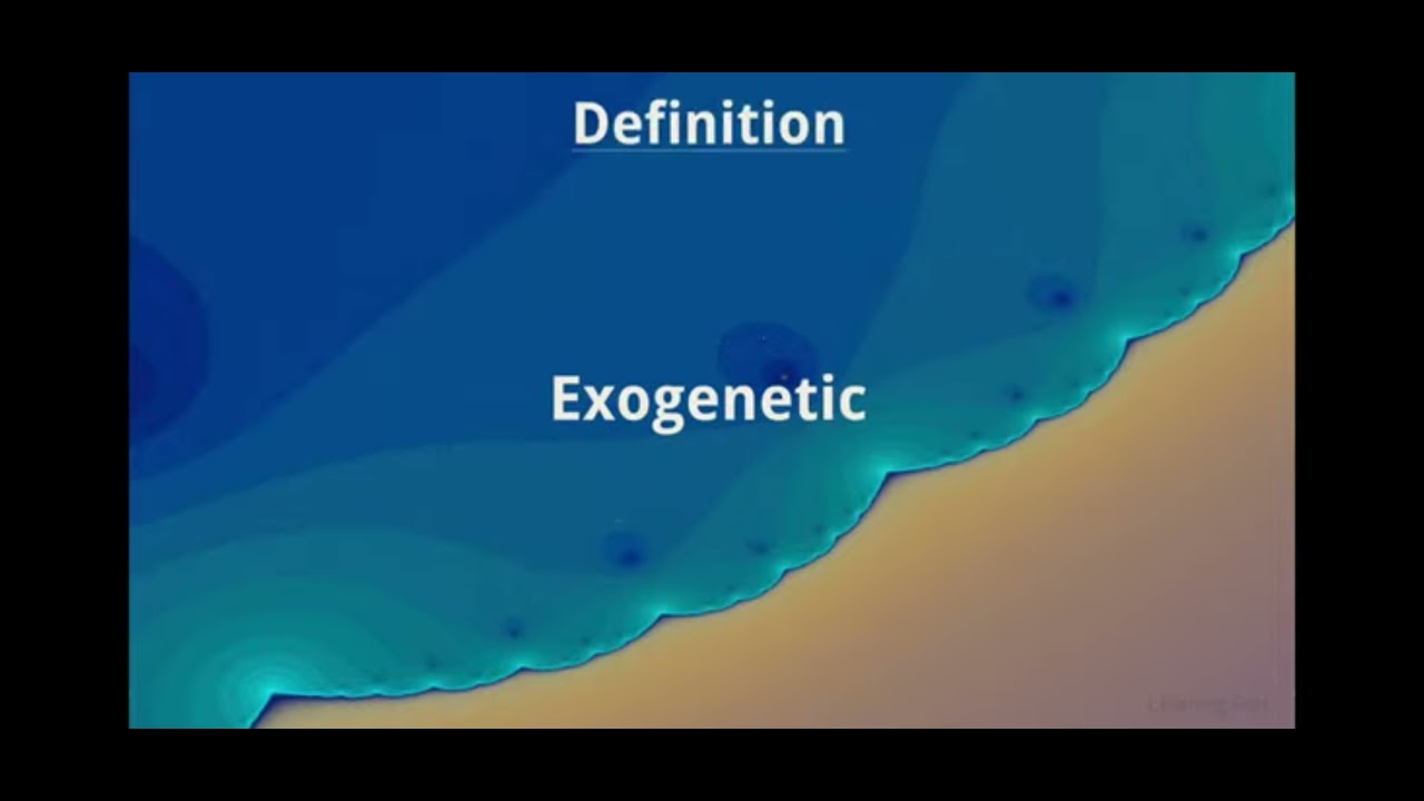 9th Geography | Exogenetic process | Part 1 - YouTube