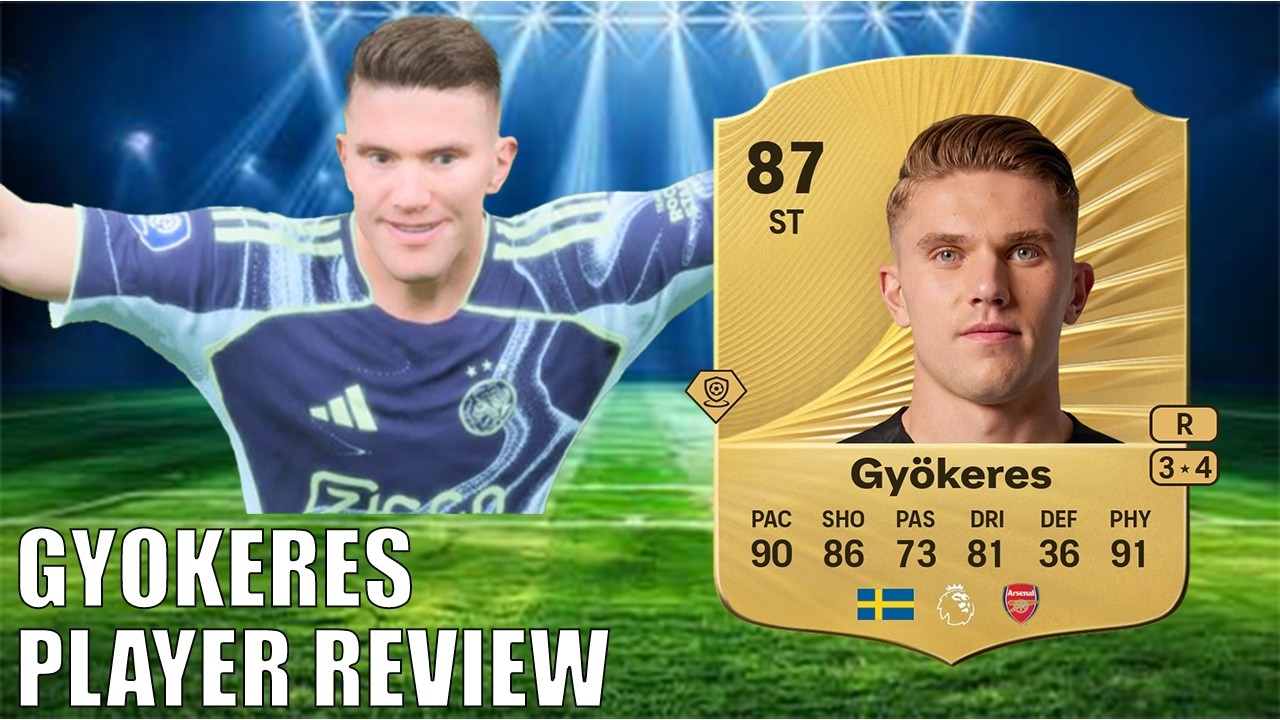 Gyokeres player review in FC26! - YouTube