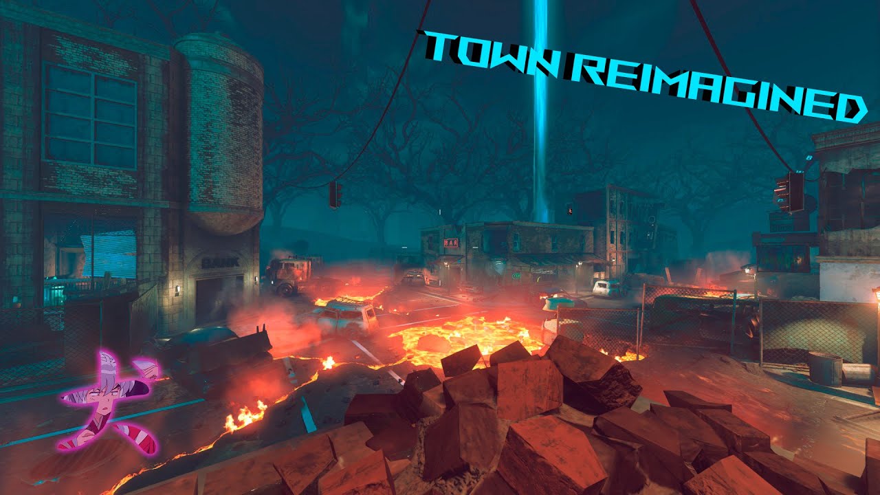 Pueblo mejorado | Town Reimagined | Custom map zombies BO3 - YouTube