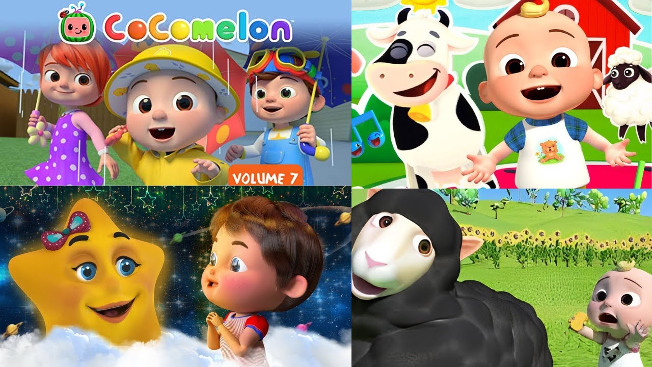 Baa Baa Black Sheep, Twinkle Twinkle, and Rain Rain: Magical Nursery ...