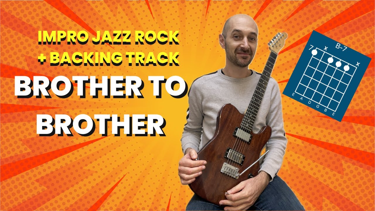 Brother to Brother Jazz-Rock Fusion Backing Track - YouTube