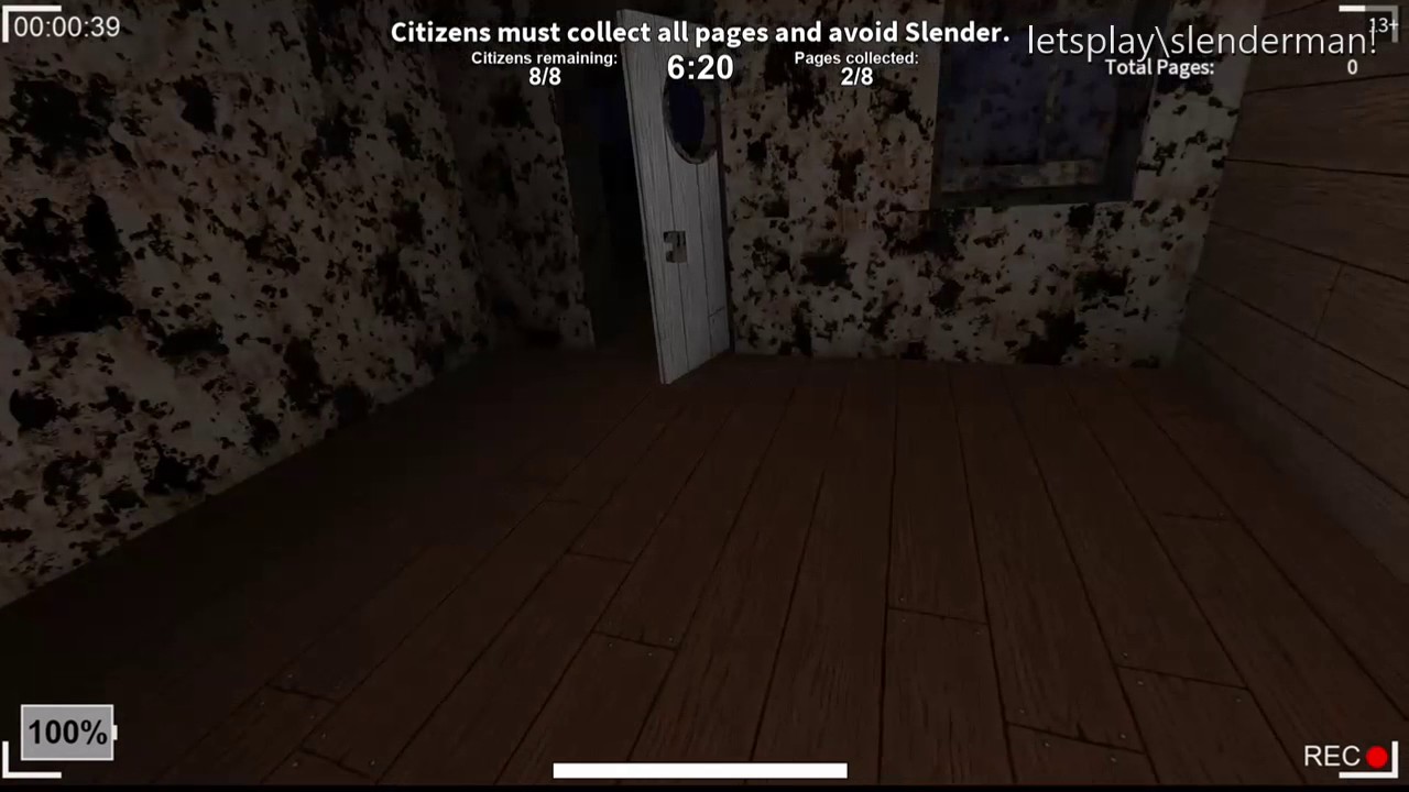 Roblox let's play. Slender man. Escape. Episode one. - YouTube